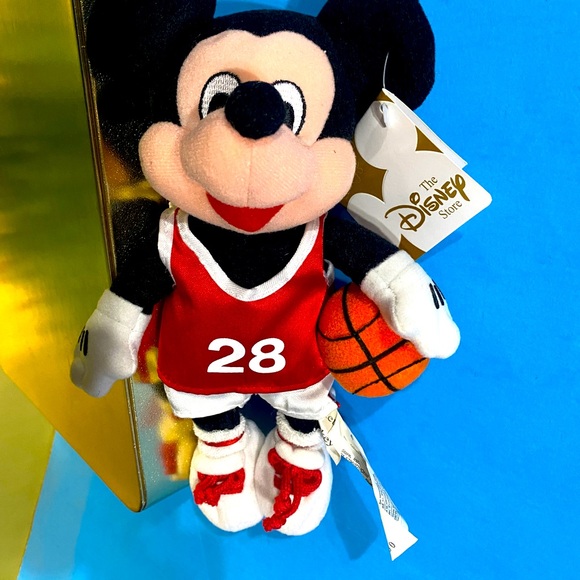 Disney | Toys | Disney Store Exclusive Nwt 99s Basketball Mickey Mouse ...